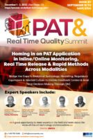 Full Event Guide - PAT & Real Time Quality Summit | December 1-2, 2022